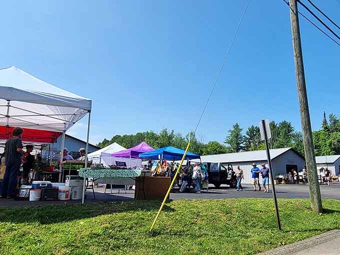 The farmers market brings together fresh produce and friendly faces in a combination that never gets old.