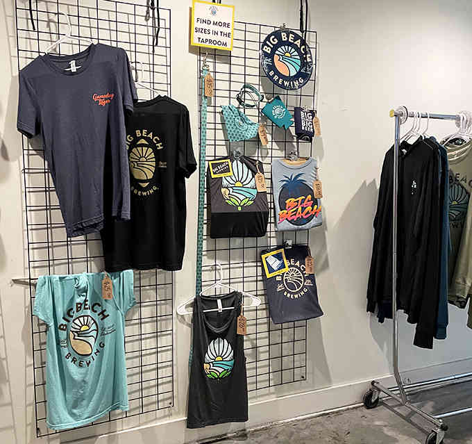 Take home more than memories with merch that lets you rep your favorite Alabama brewery wherever you go.