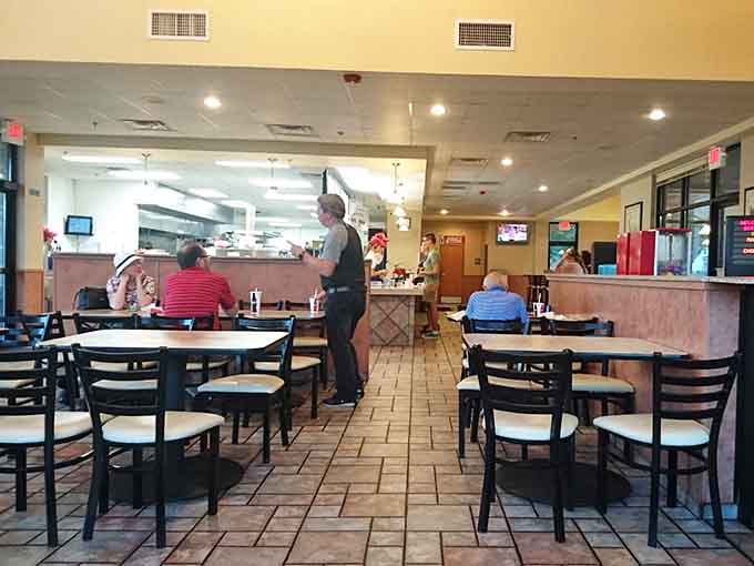 Real people enjoying real food in a real restaurant, which somehow feels revolutionary in today's world of pretension.