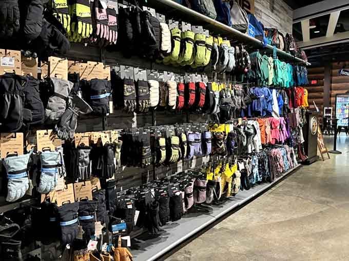 Full gear rental means you can show up empty-handed and leave fully equipped for your indoor mountain adventure.