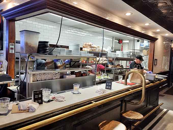 Behind every great cocktail is a kitchen crew working magic, even if the building's other residents remain invisible.