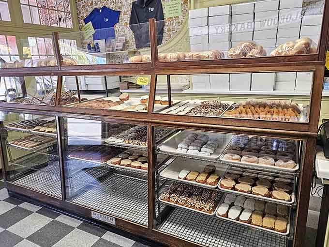 Wooden shelves lined with treats that have been making Winona residents happy since the Roaring Twenties, still going strong.