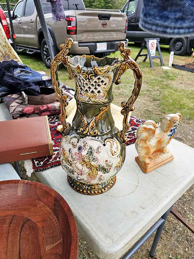 Ornate vintage vase proves that Victorians never met a decorative flourish they didn&rsquo;t want to add twice.