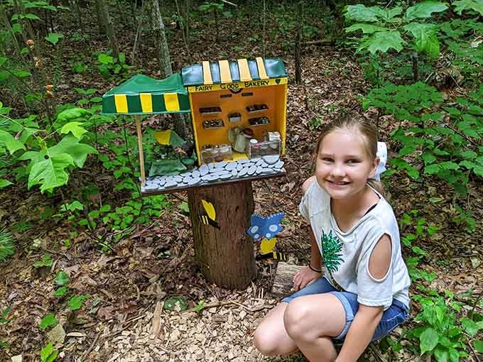 The Fairy Good Bakery apparently serves customers who measure their appetites in crumbs, not croissants or cookies.
