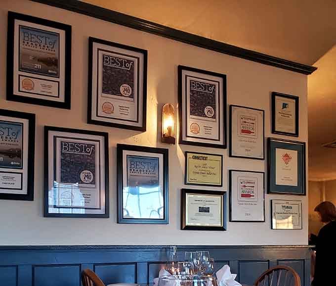 These framed accolades aren't just bragging rights but proof that excellence earns recognition generation after generation after generation.