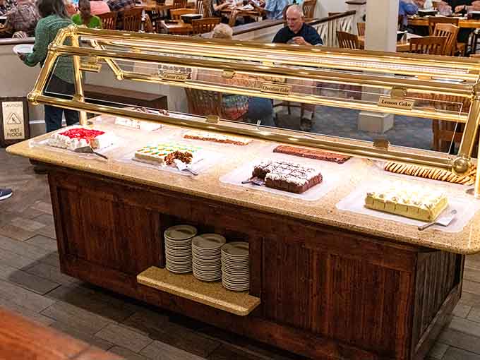The dessert station after you've conquered the seafood buffet, because why stop at just full?