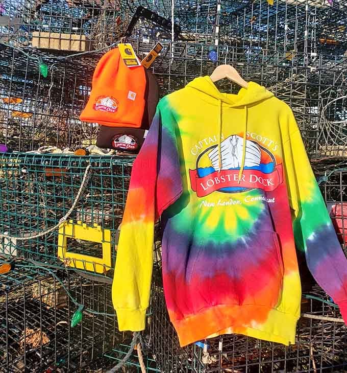 That tie-dye hoodie screams summer vacation energy louder than a seagull demanding your french fries at the beach.