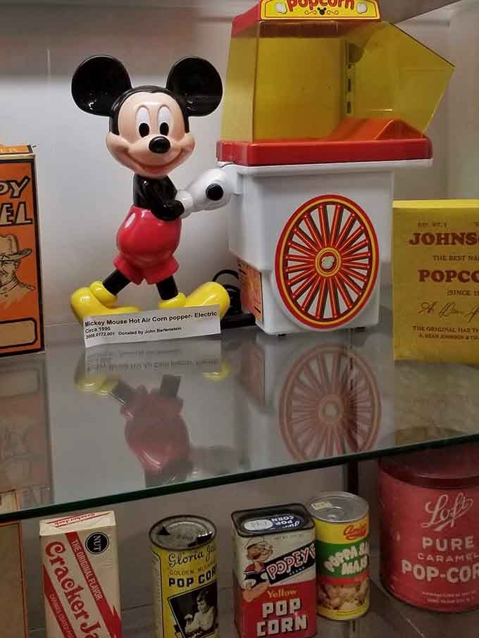 Mickey Mouse knew what was up in 1959, hawking hot air corn before it was cool again.