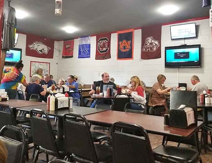 When the dining room stays this full, you don't need Yelp reviews to know you've found the real deal.