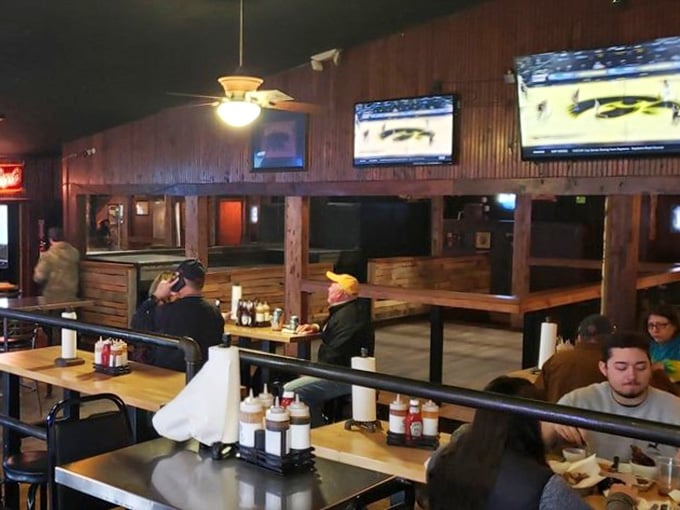 Real people enjoying real food in a real neighborhood spot &ndash; this is what authentic dining experiences look like, folks.