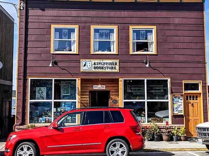 An independent bookstore with wooden charm proves that the best stories still live on actual pages you can turn.