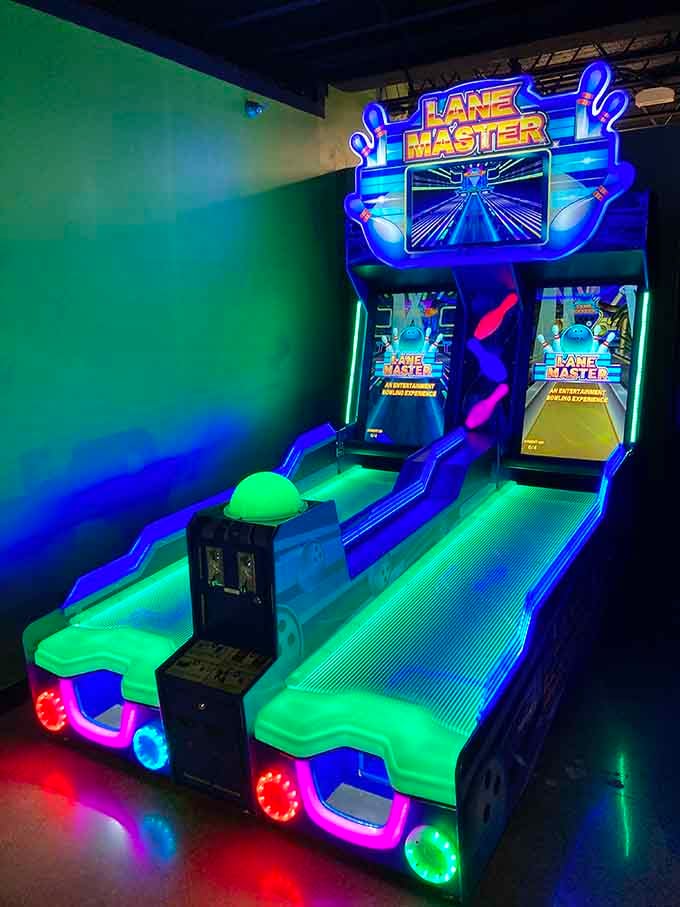 Lane Master bowling brings all the fun of the alley without the rental shoes that smell like broken dreams.