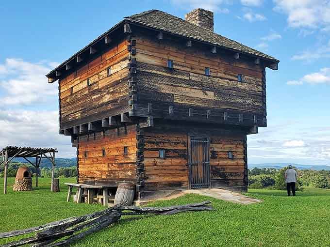 This historic blockhouse stands as a testament to frontier ingenuity, built when craftsmanship meant something that lasted actual centuries.
