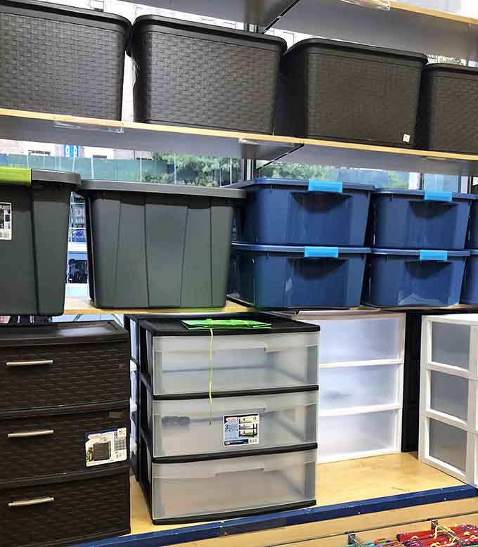 Storage solutions in every size and color, because organizing your life shouldn't cost more than everything you own.