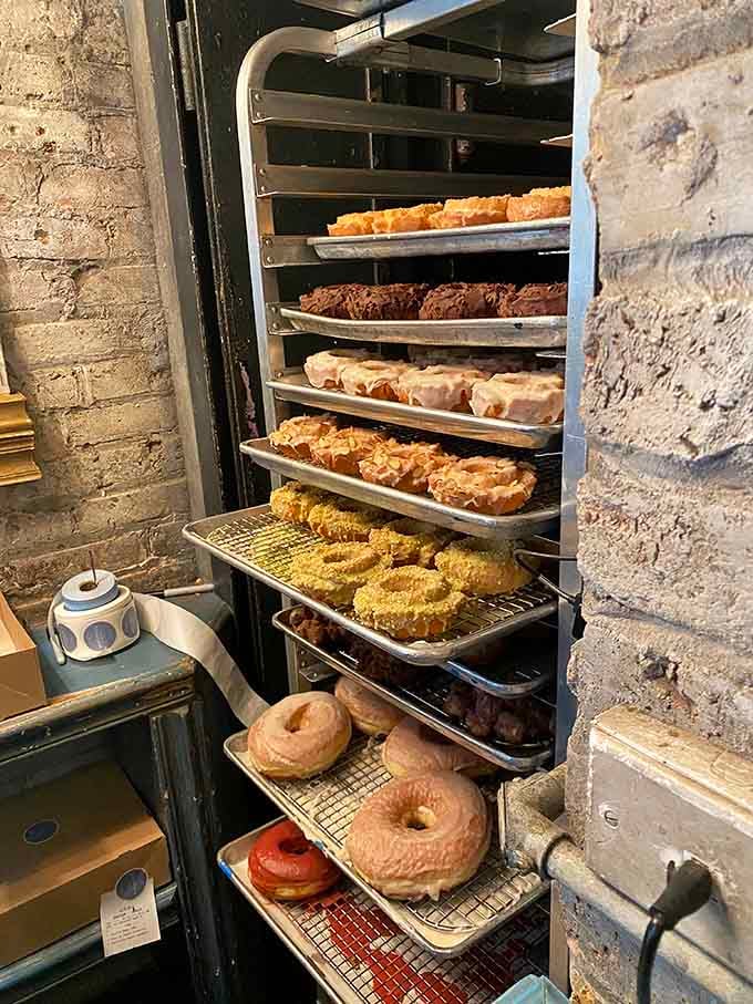 This cooling rack holds more happiness per square inch than most things you'll encounter in your entire week.