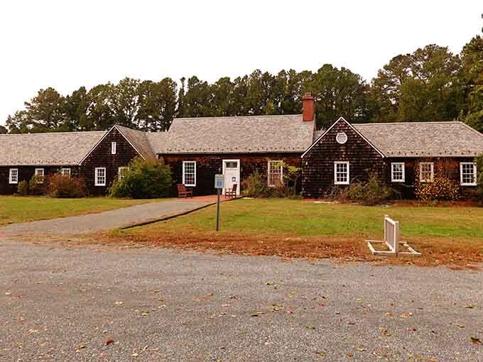 The visitor contact station stands ready to answer questions and point you toward wildlife wonders.