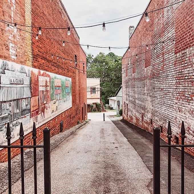 Brick alleyways whisper secrets of bygone eras, where every weathered wall has witnessed a century of comings and goings.