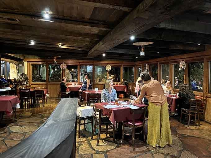 Real diners enjoying real meals in a space that's been bringing people together for generations of satisfied carnivores.