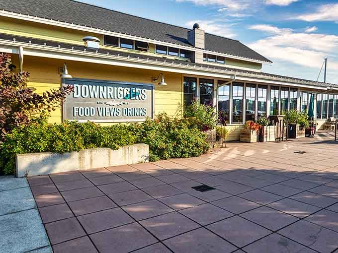 Waterfront dining where the view competes with your meal for attention and honestly, it's too close to call a winner.