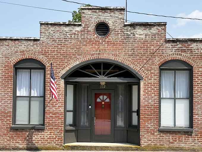 Historic brick buildings like the Goshen Post Inn anchor this community in a past worth remembering and preserving.