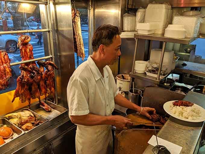 Behind every great meal is someone who knows exactly what they're doing with a cleaver.