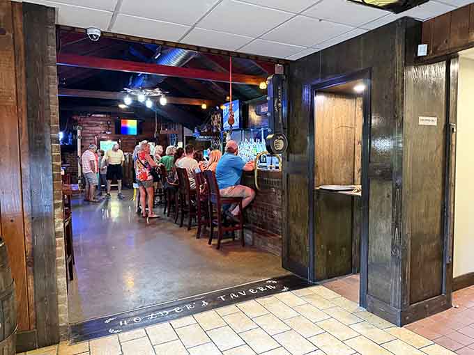 When the restaurant is this packed, you know you've found something special that locals have been keeping secret.