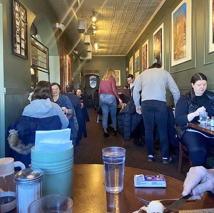 The buzz of happy diners enjoying their meals is the best soundtrack any restaurant could ask for on a busy morning.