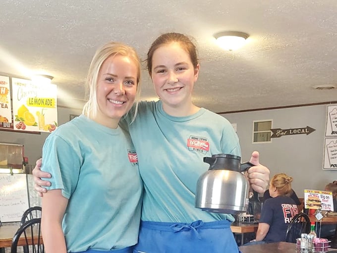 Friendly faces serving up smiles with every order, making Home Town Diner feel like home indeed.