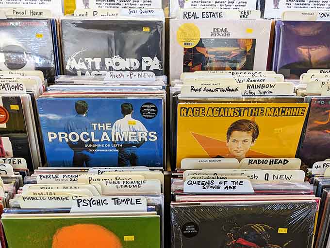 From The Proclaimers to Radiohead, these bins prove that great music knows no boundaries or single genre.