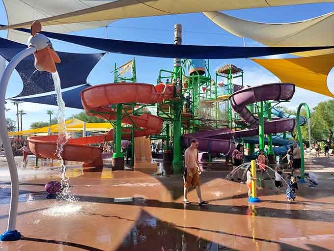Multiple slides, endless possibilities, and at least one kid who refuses to leave until closing time&mdash;probably yours.