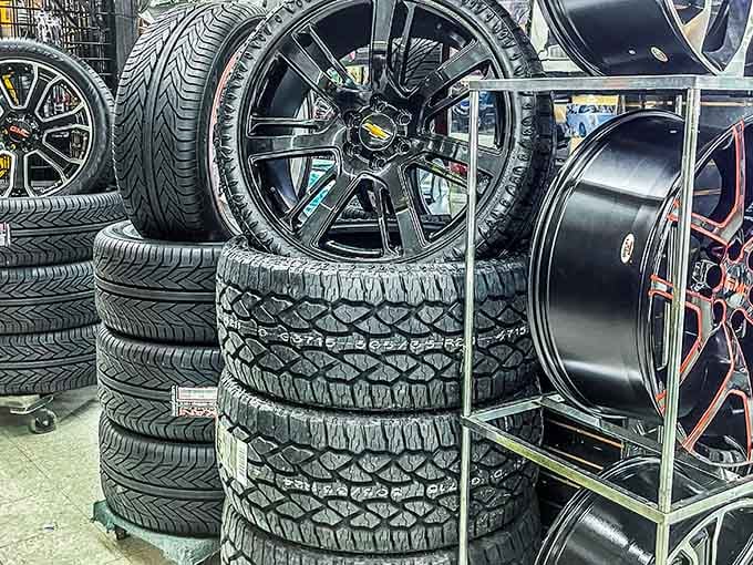 Tires and rims that'll make your ride look so good, you'll invent errands just to drive around town.