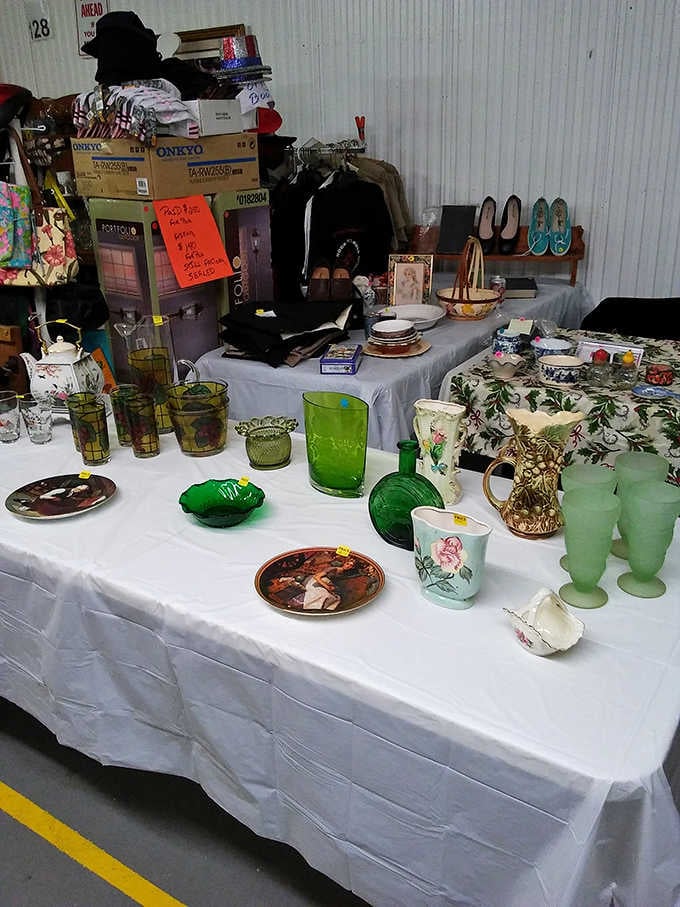 Vintage glassware in emerald green catches your eye and suddenly you need Depression glass you didn't know existed.