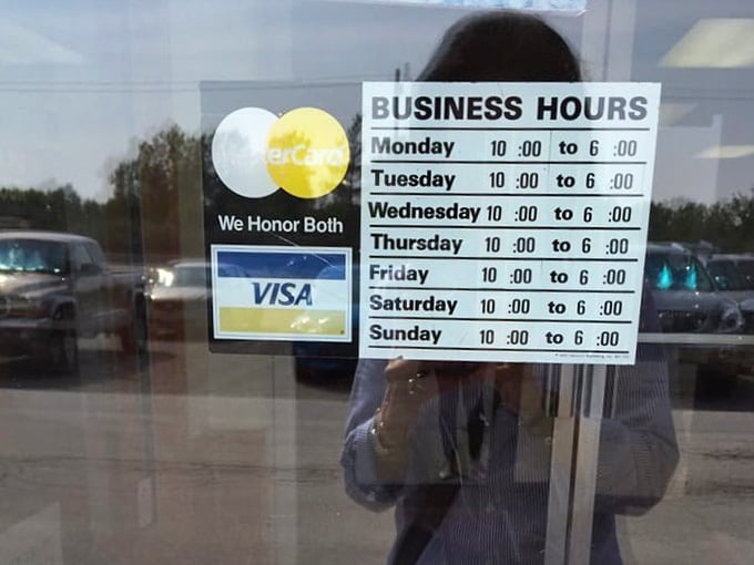 Open seven days a week because treasure hunting doesn't respect the concept of weekends off.