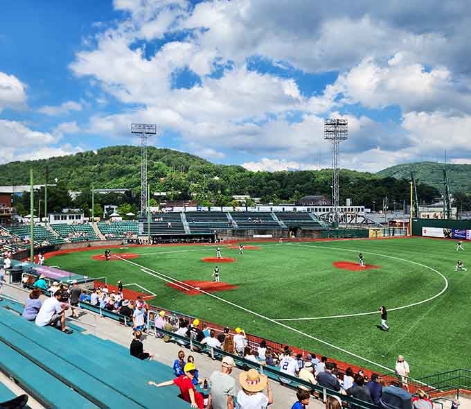 Point Stadium offers classic baseball under open skies&mdash;America's pastime without the corporate sponsorship overload everywhere.