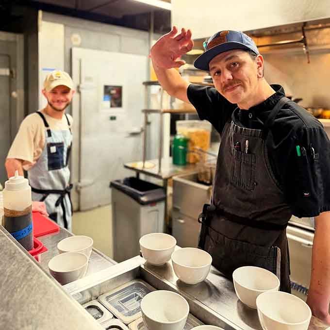 The smiles behind the food tell you everything about why this place tastes so darn good.