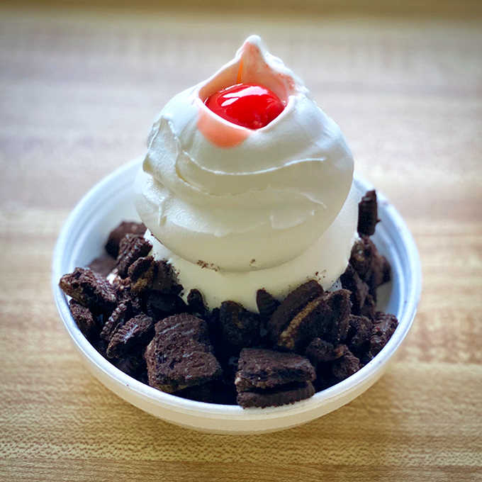 That cherry on top isn't just decoration; it's the exclamation point on a perfectly constructed argument for happiness.