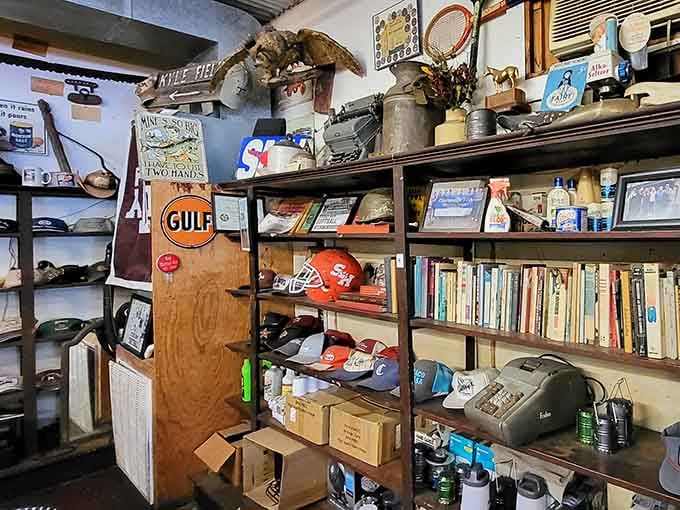 Authentic Texas memorabilia and vintage finds create an atmosphere money can't buy and Instagram can't replicate properly.