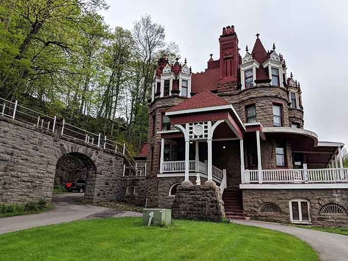 This mansion overlooks the town like a Victorian-era Instagram influencer, photogenic and impossible to ignore while passing through.