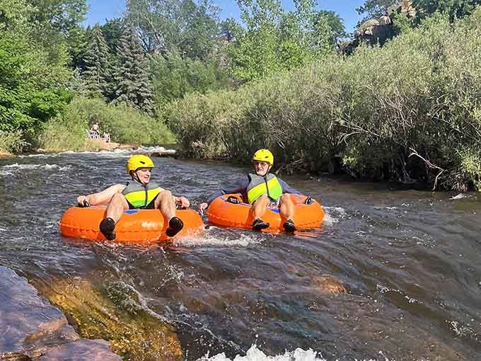 River tubing down crystal-clear water beats any water park you stood in line for as a kid.