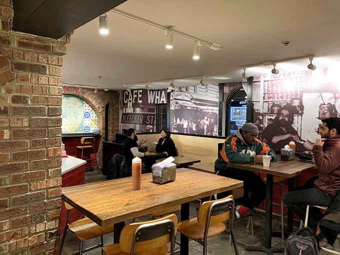 Real people enjoying real food in a real neighborhood spot, which is exactly what great dining should be.
