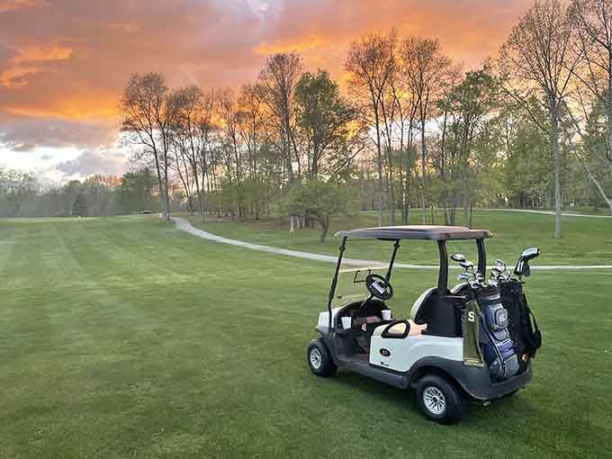 Eldorado Golf Course at sunset looks like someone painted paradise and forgot to charge admission for the view.