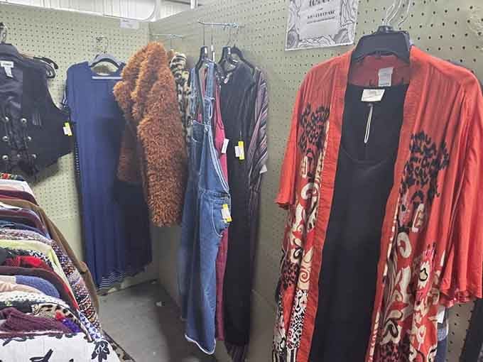 Vintage clothing with construction quality that makes modern fast fashion look like a temporary costume party.