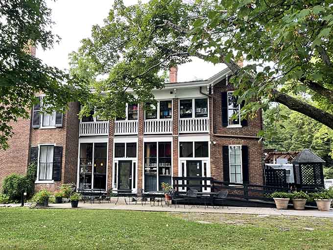 Holly Hill Inn's elegant porch promises the kind of dining experience that turns dinner into an event.