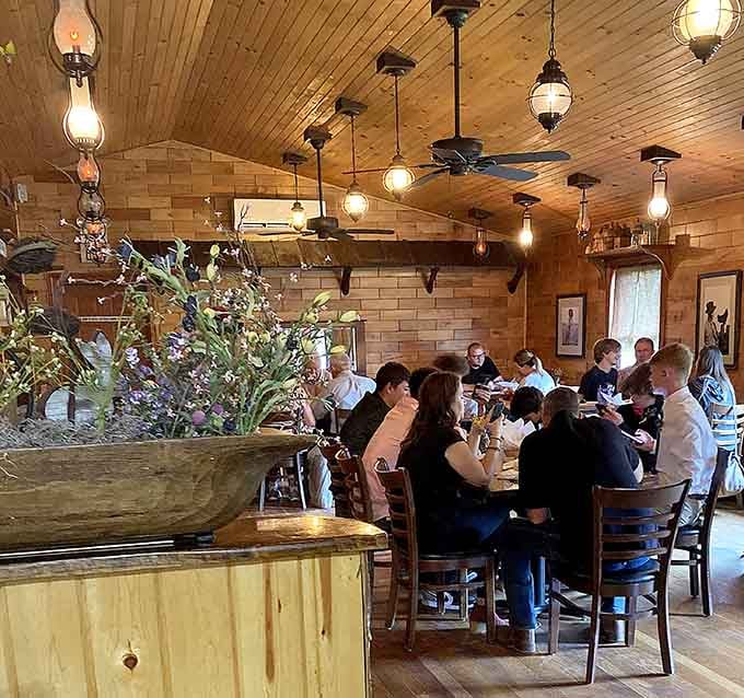 Tables full of engaged diners prove that great food still brings people together in our distracted modern world.
