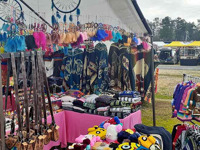 Dreamcatchers and colorful blankets create a bohemian paradise that'd make any decorator's heart skip a beat or two.