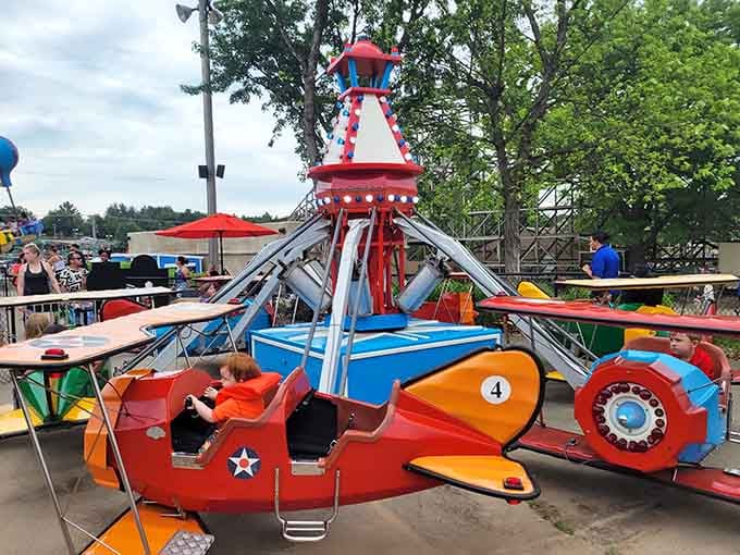 Little aviators can take flight on kiddie rides that prove you're never too young for adventure.