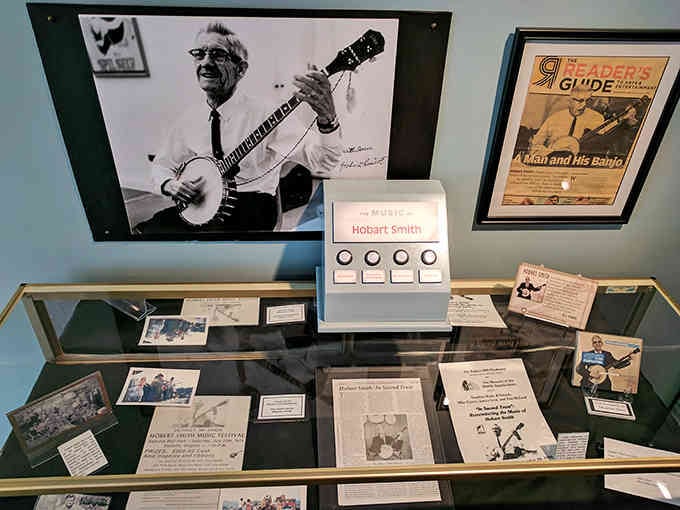 Hobart Smith's musical legacy gets its due alongside prehistoric exhibits, celebrating all of Appalachia's rich cultural heritage.