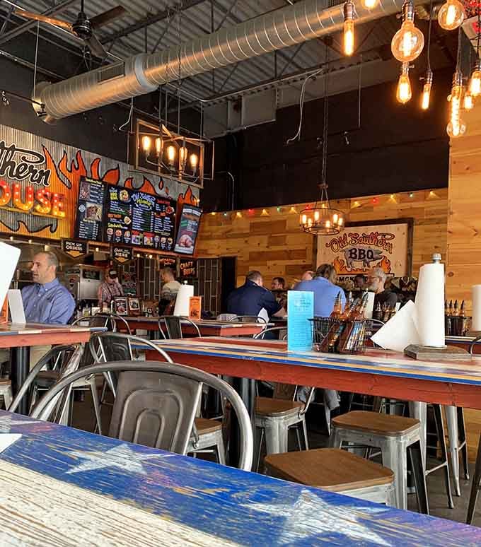 When the dining room fills up like this, you know the locals have spoken loudly with their wallets.