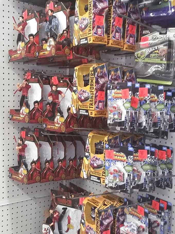 Toys galore mean birthdays and holidays won't require taking out a small loan from your favorite nephew.