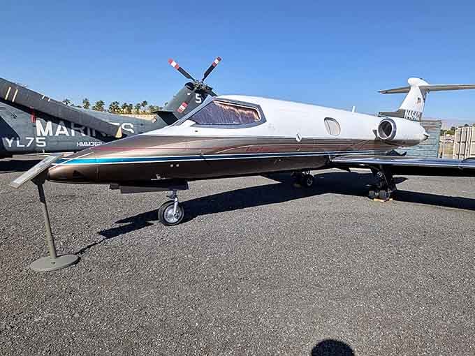 When private jets looked like they belonged in a James Bond film, life was just a bit more glamorous.